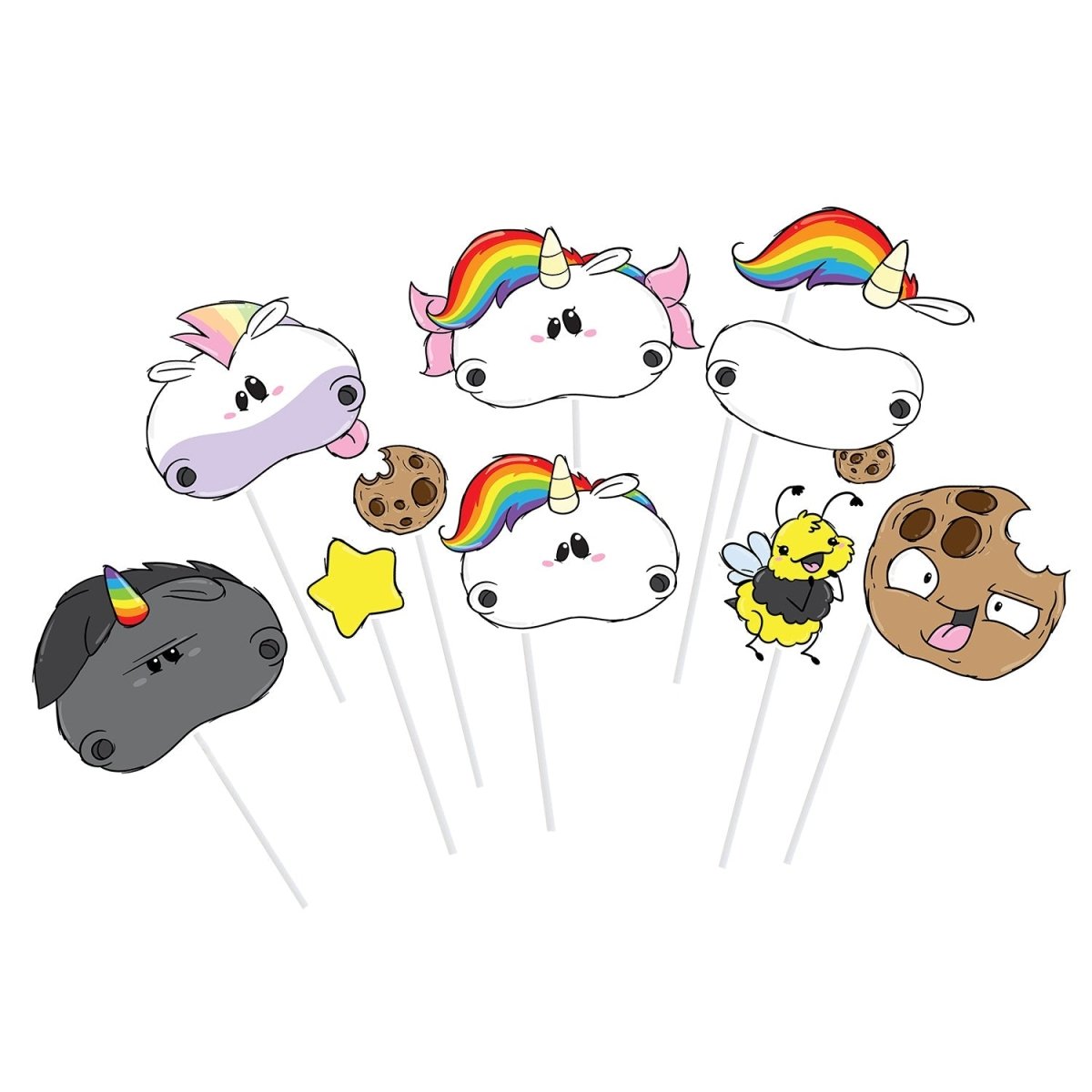 Unicorn party props for unforgettable photos - Pummel & Friends ...